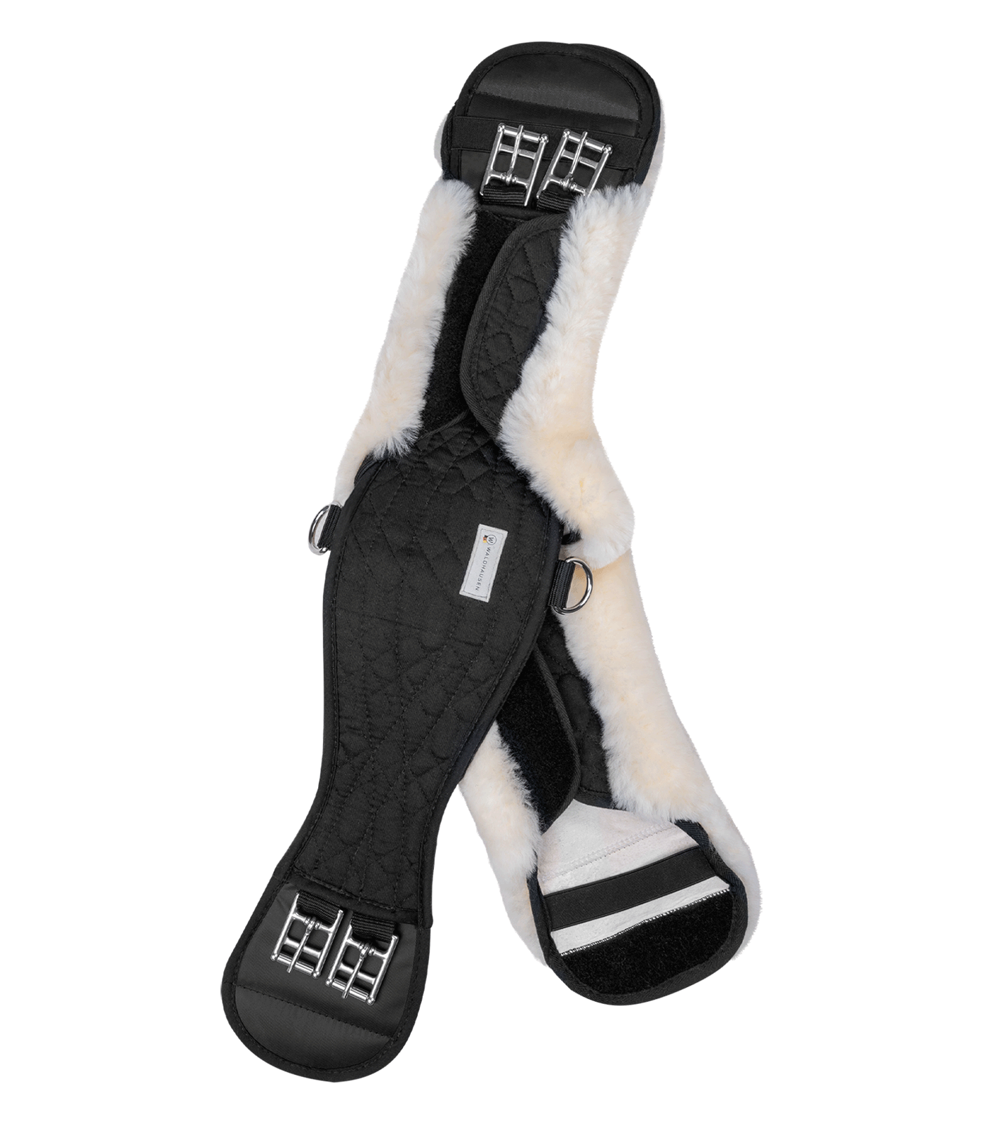 Short Girth Lambskin | black/nature | 50 cm | 1907802-050