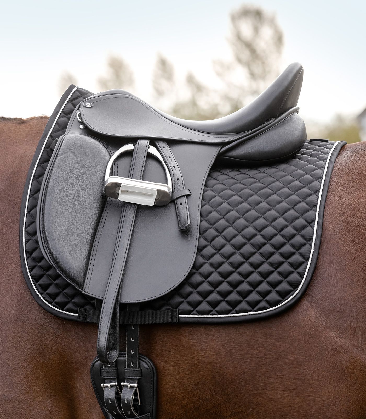 Felix Glam saddle pad | white | PON | 1121502-PON
