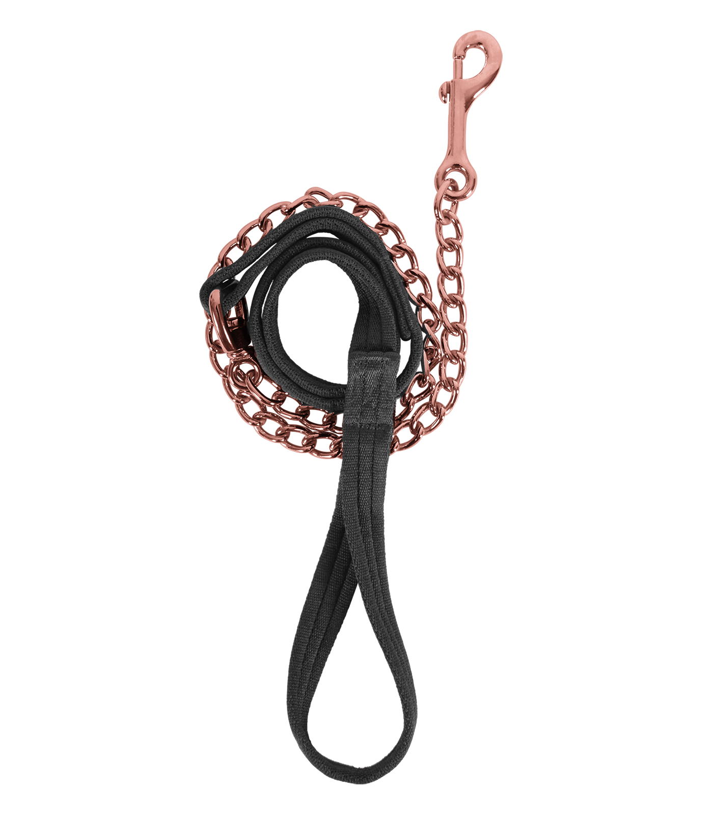 Soft Lead Rein | black/rosegold | 612100